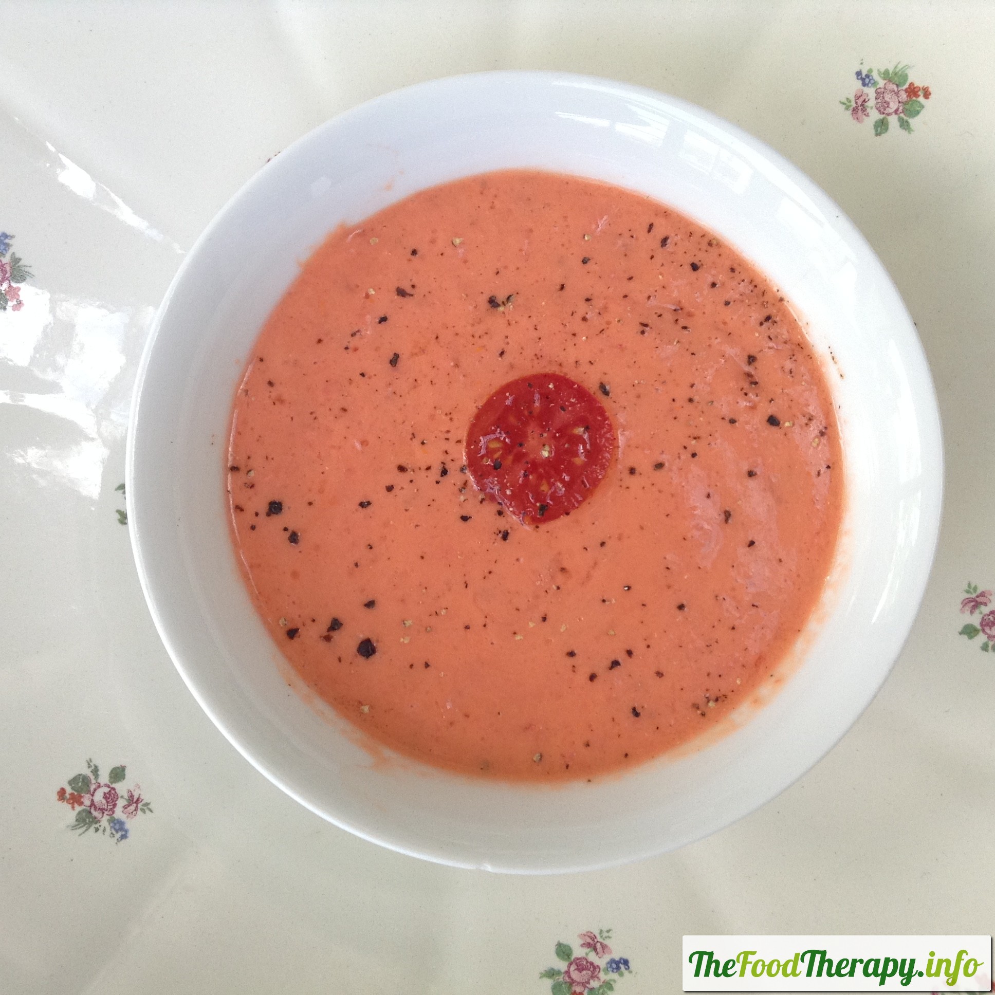 Dressing de tomate y fresas a la pimienta | The Food Therapy