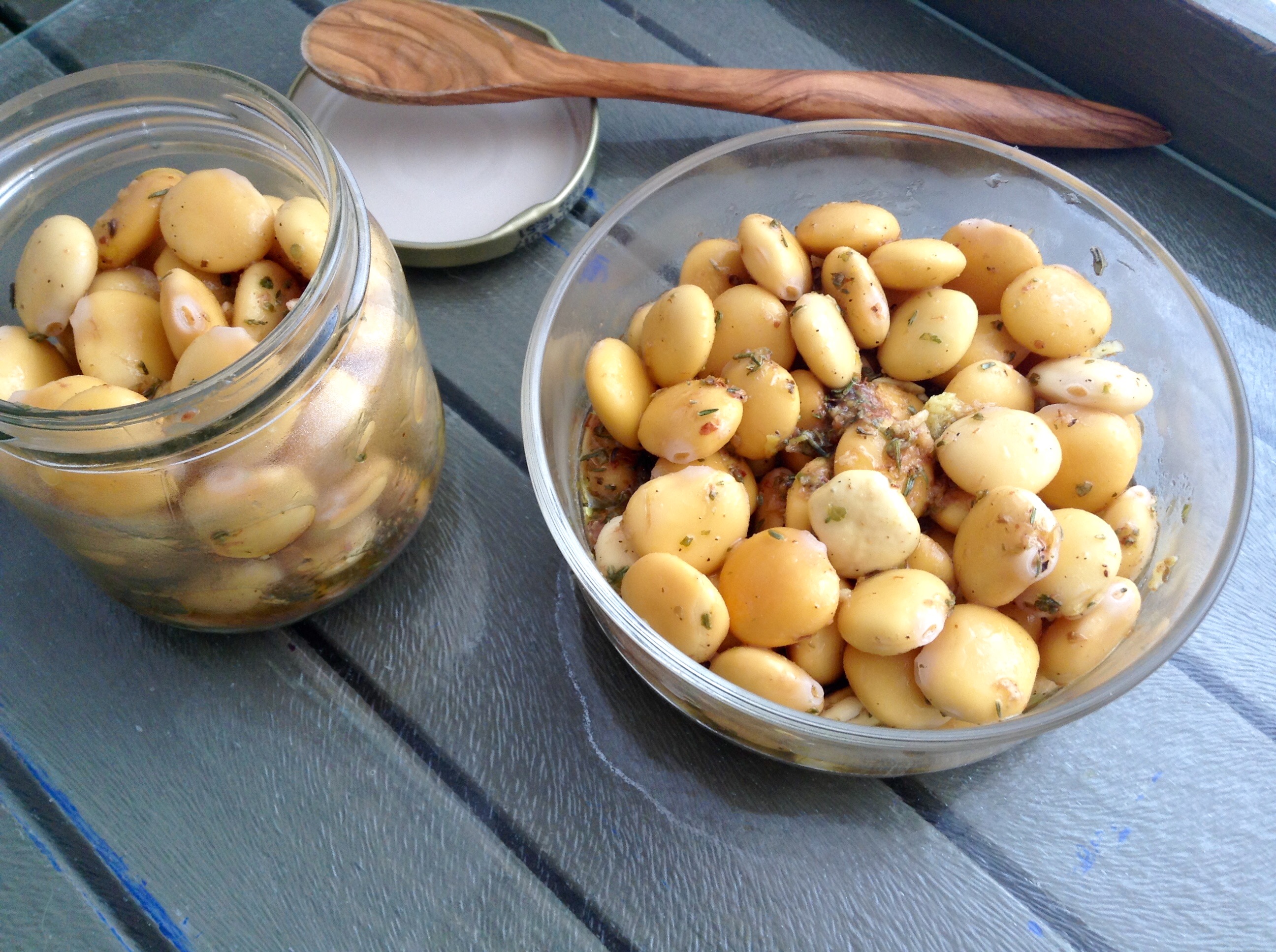 Snacks de lupines adobados | The Food Therapy